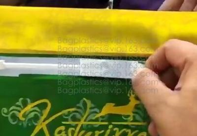 Cina Borse risigillabili del sacchetto, borse della stagnola della chiusura lampo del cursore, imballaggio farmaceutico, alimento per animali domestici che imballa, imballaggio del tè in vendita