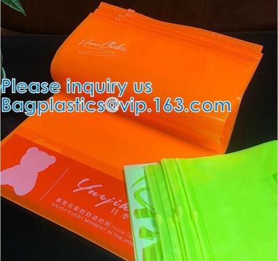 Cina Borse superiori dell'abito della chiusura lampo, abbigliamento, scarpe, biancheria intima, indumento. Borsa dell'imballaggio dello Swimwear del bikini. EVA Slide Bags in vendita