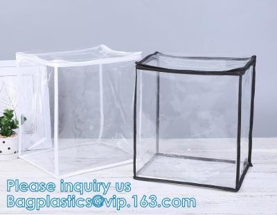 Cina Multi dimensione, borse della copertura antipolvere di immagazzinamento nella borsa, borsa & borsa, chiusura lampo robusta di Holder With Handle dell'organizzatore del PVC in vendita
