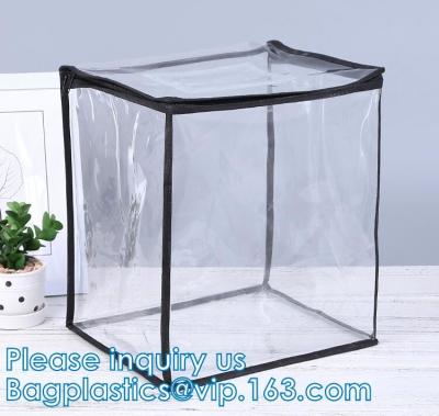 Cina Multi dimensione, borse della copertura antipolvere di immagazzinamento nella borsa, borsa & borsa, chiusura lampo robusta di Holder With Handle dell'organizzatore del PVC in vendita