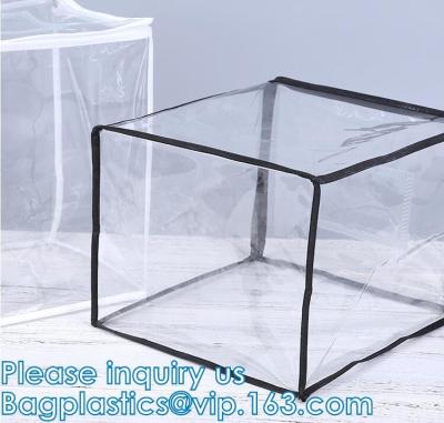 Cina Multi dimensione, borse della copertura antipolvere di immagazzinamento nella borsa, borsa & borsa, chiusura lampo robusta di Holder With Handle dell'organizzatore del PVC in vendita