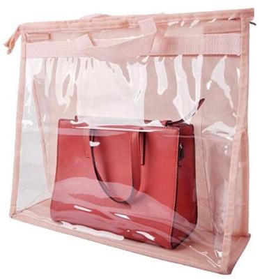 Cina Multi dimensione, borse della copertura antipolvere di immagazzinamento nella borsa, borsa & borsa, chiusura lampo robusta di Holder With Handle dell'organizzatore del PVC in vendita