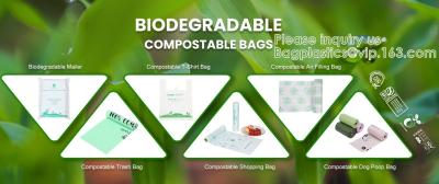 Cina Polimero biodegradabile di PLA Polylactide & di PBAT, 100% basato a pianta, concimabile, grazie borsa d'imballaggio del bollettino in vendita