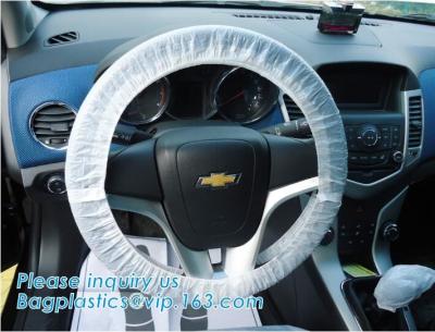 Cina Insieme interno di protezione dell'automobile eliminabile, sedile, freno di mano, leva del cambio, volante protettivo, stuoia del piede dell'automobile in vendita