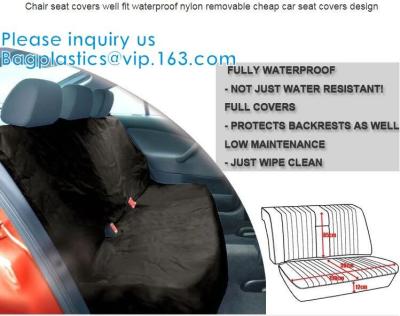 Cina Accessori riutilizzabili delle automobili, coperture di sede di automobile di nylon, universale per i negozi dell'automobile, tessuto della copertura del volante in vendita