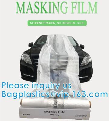Cina Pittura automatica, pittura dell'automobile, film di mascheramento di verniciatura della barca, automobile automobilistica protettiva, mascheramento automatico dello spruzzo della pittura in vendita