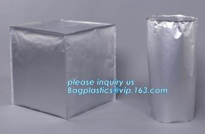 Cina Borsa allineante protettiva liquida del foglio di alluminio con la valvola, imballaggio dell'olio della fodera di carro armato di Pail Drum Liner IBC del secchio dei barilotti in vendita