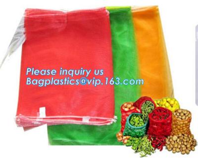 Cina Borsa di Raschel, borsa tubolare della maglia della garza, rotolo Mesh Bags, borse della patata, borse di verdure, borse della cipolla, sacchi in vendita