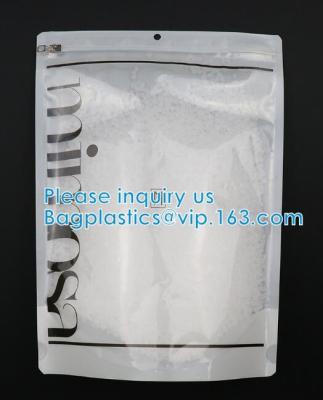 China eco-friendly, Slider Hook Hanging Zipper Bag, Slider Zipper PVC Pencil Bags, wig hair packaging bag for sale