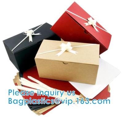 Cina Regali con coperchio magnetico lucido opaco, artigianato, cupcake, caramelle, scatole per proposte da damigella d'onore scatole facili da montare in vendita