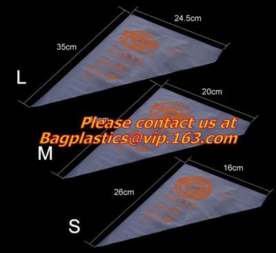 China Biodegradable Pastry Piping Bags, Cake Decorating Bags, Baking Cookies Candy Supplies Kits,  Icing Bags for sale