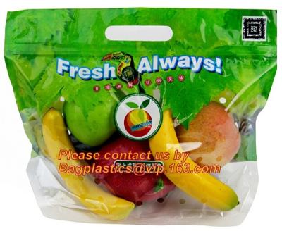 Cina Stia sul sacchetto, borse di plastica della serratura dello zip della chiusura lampo del cursore del chiaro del commestibile del congelatore dell'alimento pacchetto riutilizzabile della frutta in vendita
