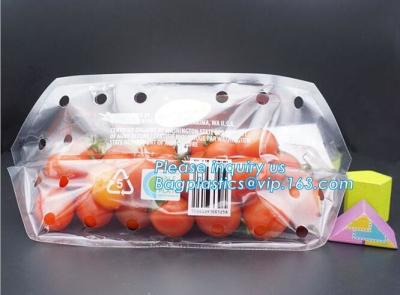 Cina Chiaro supporto a chiusura lampo sulle borse d'imballaggio del sacchetto della frutta, borse scaricate dei prodotti con la chiusura lampo, frutta di verdure al minuto in vendita