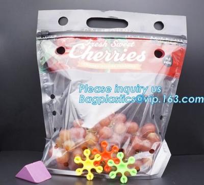 Cina Chiaro supporto a chiusura lampo sulle borse d'imballaggio del sacchetto della frutta, borse scaricate dei prodotti con la chiusura lampo, frutta di verdure al minuto in vendita