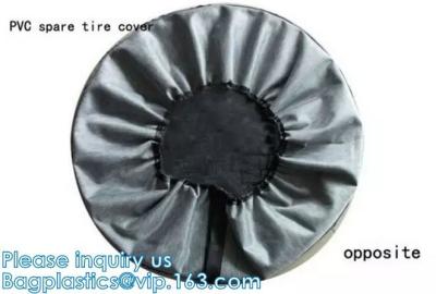Cina Copertura di ruota di riserva su ordinazione della ruota di automobile Tiro, copertura della ruota di scorta, PVC, unità di elaborazione, Oxford, di nylon, copertura della ruota di scorta di Pajero in vendita
