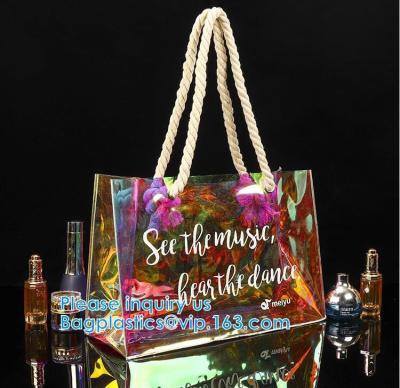 Cina Le donne insaccano, borse dello stadio, PVC Tote Bag, borsa, borsa dell'involucro di regalo di festival, borsa cosmetica di stoccaggio della maniglia in vendita