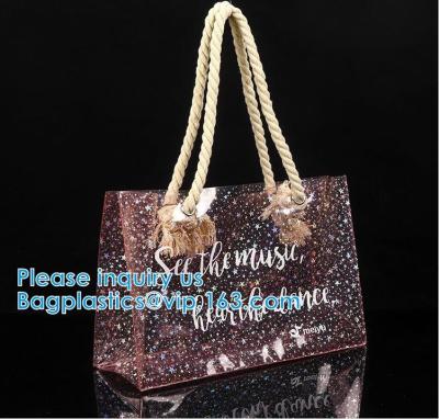 Cina Le donne insaccano, borse dello stadio, PVC Tote Bag, borsa, borsa dell'involucro di regalo di festival, borsa cosmetica di stoccaggio della maniglia in vendita