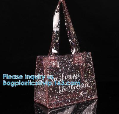 Cina Le donne insaccano, borse dello stadio, PVC Tote Bag, borsa, borsa dell'involucro di regalo di festival, borsa cosmetica di stoccaggio della maniglia in vendita