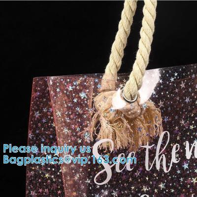 Cina Le donne insaccano, borse dello stadio, PVC Tote Bag, borsa, borsa dell'involucro di regalo di festival, borsa cosmetica di stoccaggio della maniglia in vendita