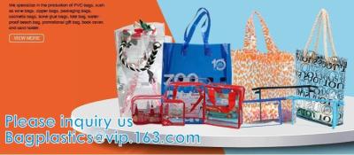 Cina Le chiare borse, stadio approvato, vedono attraverso Tote Bag, la tracolla, grande borsa trasparente in vendita
