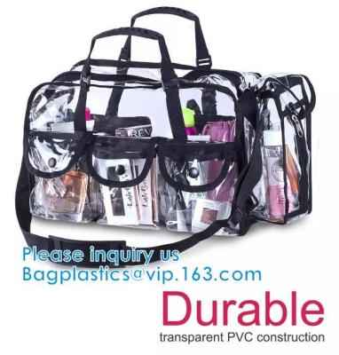 Cina Le chiare borse, stadio approvato, vedono attraverso Tote Bag, la tracolla, grande borsa trasparente in vendita