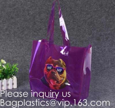 Cina Borse a tracolle di acquisto di viaggio, TPU, PVC, EVA, borse trasparenti della spiaggia delle donne molli della maniglia, borse di cordone in vendita