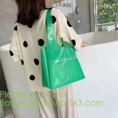 Cina Tote Bags olografico, femminile borse, duffle, gelatina, borse, stadio, sport, palestra, spiaggia, quotidiano, viaggio in vendita