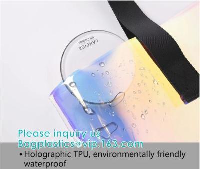 Cina Borsa di cuoio riflettente dell'unità di elaborazione del laser, totalizzatore iridescente, borsa olografica di modo, borsa di segretezza, borsa del lavoro dello stadio in vendita
