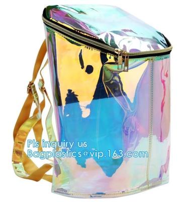 Cina Borsa di School Daypack Travel Caming dello studente dello zaino per le ragazze delle donne, borse di cordone, arcobaleno multicolore in vendita