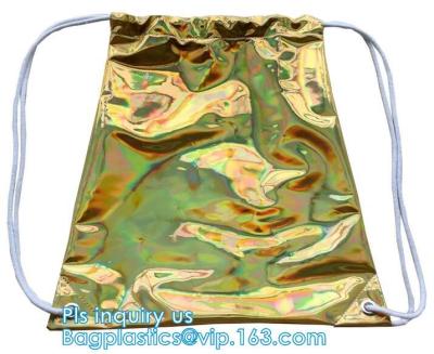Cina Borsa di School Daypack Travel Caming dello studente dello zaino per le ragazze delle donne, borse di cordone, arcobaleno multicolore in vendita