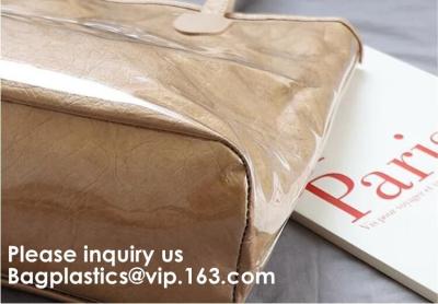Cina Modo inter- Tyvek Tote Bag, mestiere Tote Bag di carta, stoccaggio, viaggio, promozione, imballaggio del corpo di Tyvek di trucco in vendita