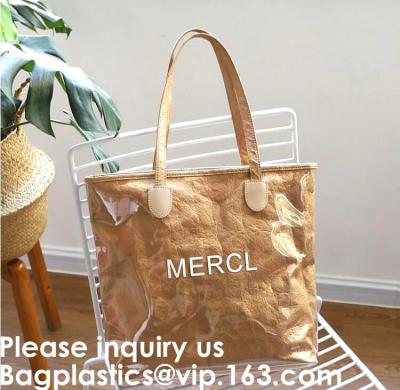 Cina Modo inter- Tyvek Tote Bag, mestiere Tote Bag di carta, stoccaggio, viaggio, promozione, imballaggio del corpo di Tyvek di trucco in vendita