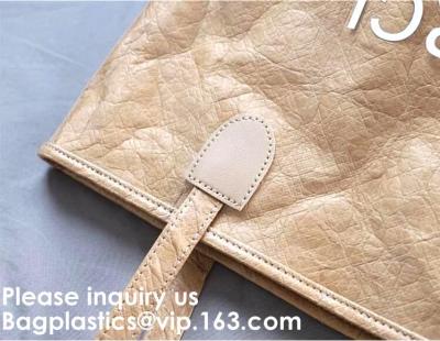 Cina Modo inter- Tyvek Tote Bag, mestiere Tote Bag di carta, stoccaggio, viaggio, promozione, imballaggio del corpo di Tyvek di trucco in vendita