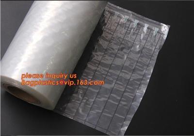 Cina Film della colonna dell'aria, rotolo d'imballaggio, protezione di consegna di spedizione, involucro attenuante del cuscino, strato gonfiabile dell'amplificatore in vendita