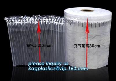 Cina Film della colonna dell'aria, rotolo d'imballaggio, protezione di consegna di spedizione, involucro attenuante del cuscino, strato gonfiabile dell'amplificatore in vendita