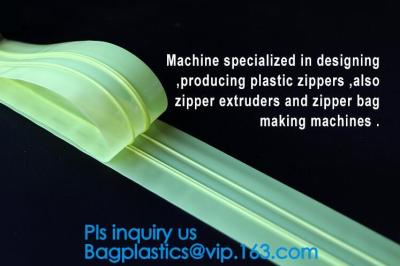 Cina Denti della chiusura lampo della flangia, sacchetto di PP/PE/PVC/EVA Plastic Flange Zipper For, PP/PE/PVC/EVA Plastic Flange Zipper in vendita