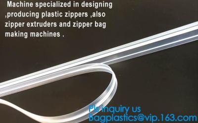 Cina Denti della chiusura lampo della flangia, sacchetto di PP/PE/PVC/EVA Plastic Flange Zipper For, PP/PE/PVC/EVA Plastic Flange Zipper in vendita