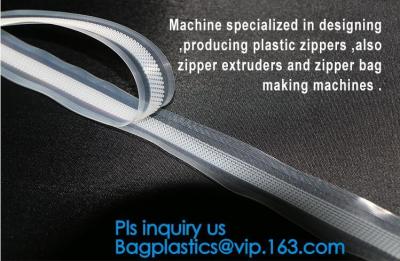 Cina Denti della chiusura lampo della flangia, sacchetto di PP/PE/PVC/EVA Plastic Flange Zipper For, PP/PE/PVC/EVA Plastic Flange Zipper in vendita