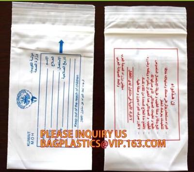 Cina Borse mediche biodegradabili della pillola, borsa della farmacia della chiusura lampo, sacchetto della pillola della guarnizione della presa, medicina, pillole, imballaggio delle droghe in vendita