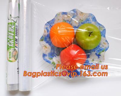 China Biodegradable Food Wrap, PE PVC Cling Film, PLA Cling Wrap With Slide Cutter, Alu Foil Roll, Parchment for sale
