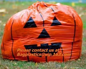 Cina Borse del prato inglese della zucca, foglia festiva, decorazioni di Halloween, trucco o trattare, rifornimenti del partito, borse giganti della golosità in vendita