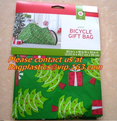 Cina Borsa gigante della bici del regalo enorme, grande di supplemento surdimensionato e enorme resistente, sacchi attuali di spostamento di regalo di natale in vendita