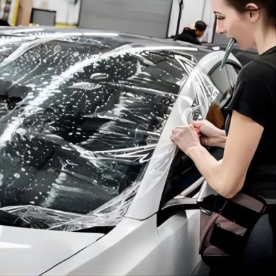 China Super Sterk Stretch TPU Auto Verf Beschermingsfilm Zelfherstellend Transparent PPF Te koop