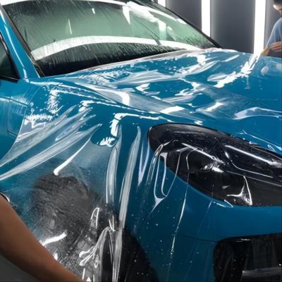 China 10 jaar garantie 8,5 mil anti-krabwerk warmte reparatie helder nano keramische verf beschermfilm TPU PPF voor auto Te koop