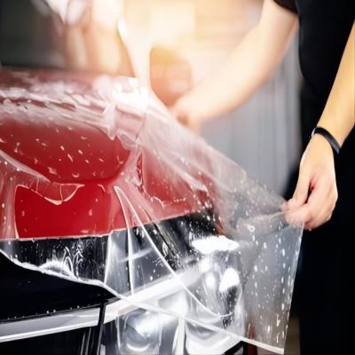 China Filtro de proteção de pintura de automóveis não amarelo anti-arranhões Filtro PPF auto-aderente à venda