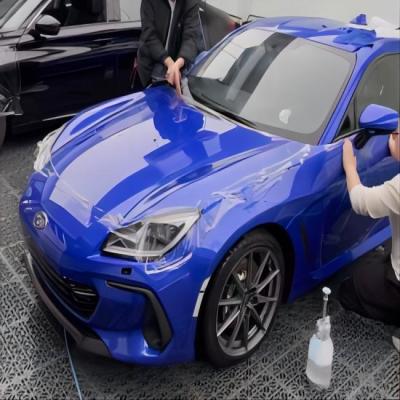 China 1.52*15m High Glossy Car Body Film Ppf With Tpu Material Anti Scratch / Corrosion / Yellowing Auto Paint Protection Film for sale