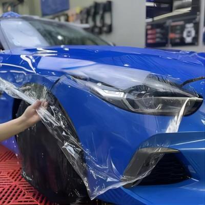 China Película de proteção de pintura automática transparente de alto brilho 8.5MIL Protector de tela de filme TPU à venda