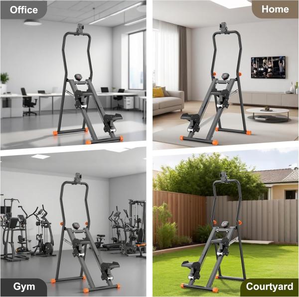 Quality Compact Home Gym Stair Stepper Stair Climber Exercise Machine With 3 Level for sale