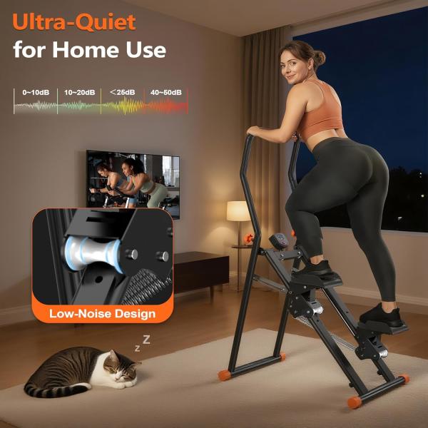 Quality Compact Home Gym Stair Stepper Stair Climber Exercise Machine With 3 Level for sale