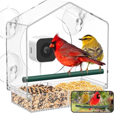 China Window Bird Feeder with Camera, Wild Bird Feeders for Outdoors for sale